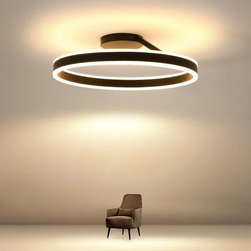 Solyn | Modern Circle Flush Mount Ceiling Light