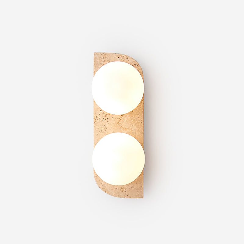 Sorelle | Travertine Wall Lamp